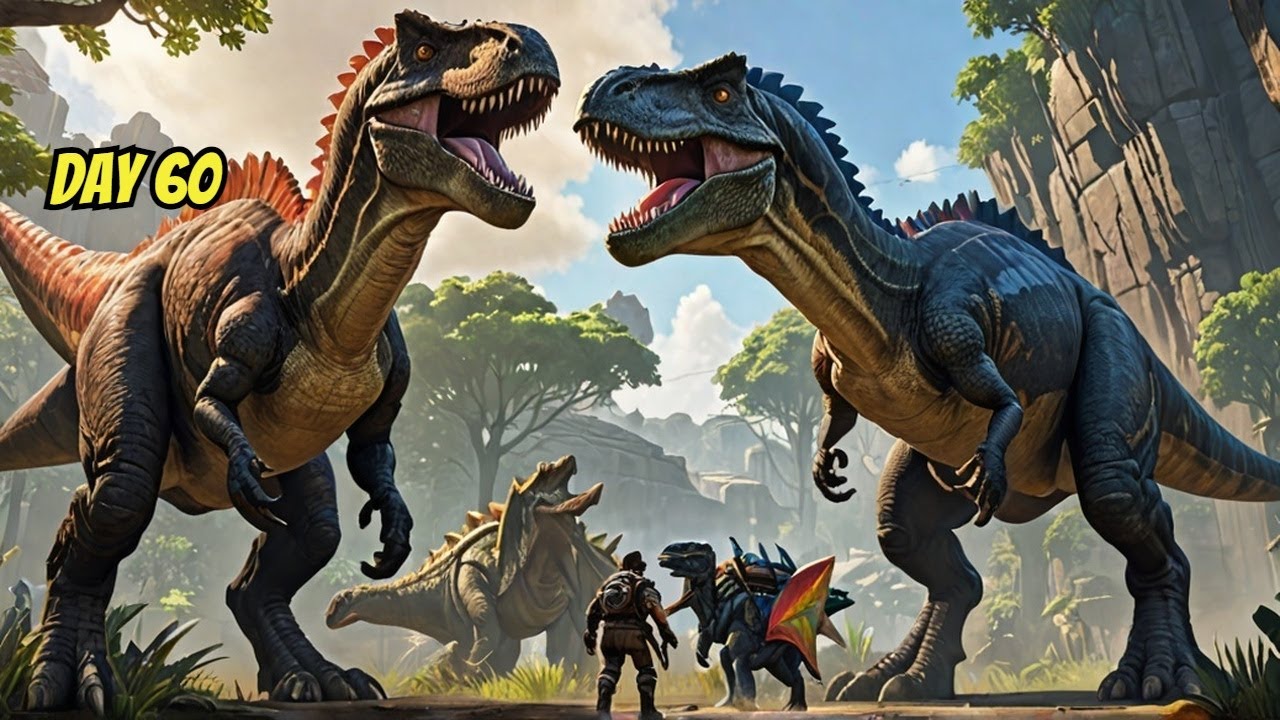 Dino Agore Fun with Ark Parimal Fear Gang and Friends? - YouTube