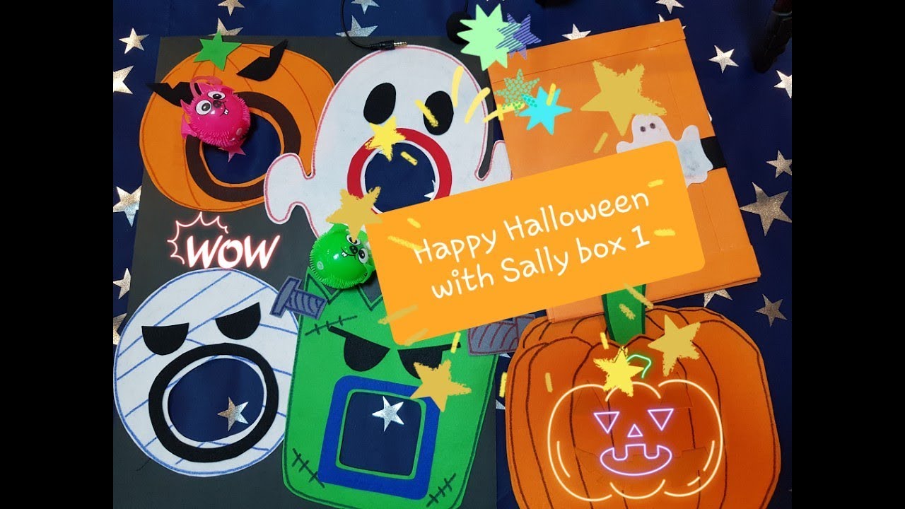[샐리박스] Happy Halloween Special class with Sally box 샐리와 함께하는 할로윈 수업 1탄 ...