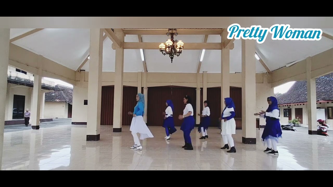 Pretty Woman Line Dance/Beginner/Choreo Dwi Kusumawati(INA)/Demo by ...