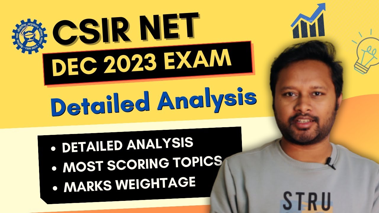 Scoring Topics of CSIR Dec 2023 Exam | Detailed Topicwise Marks Weightage | All 'Bout Chemistry ...