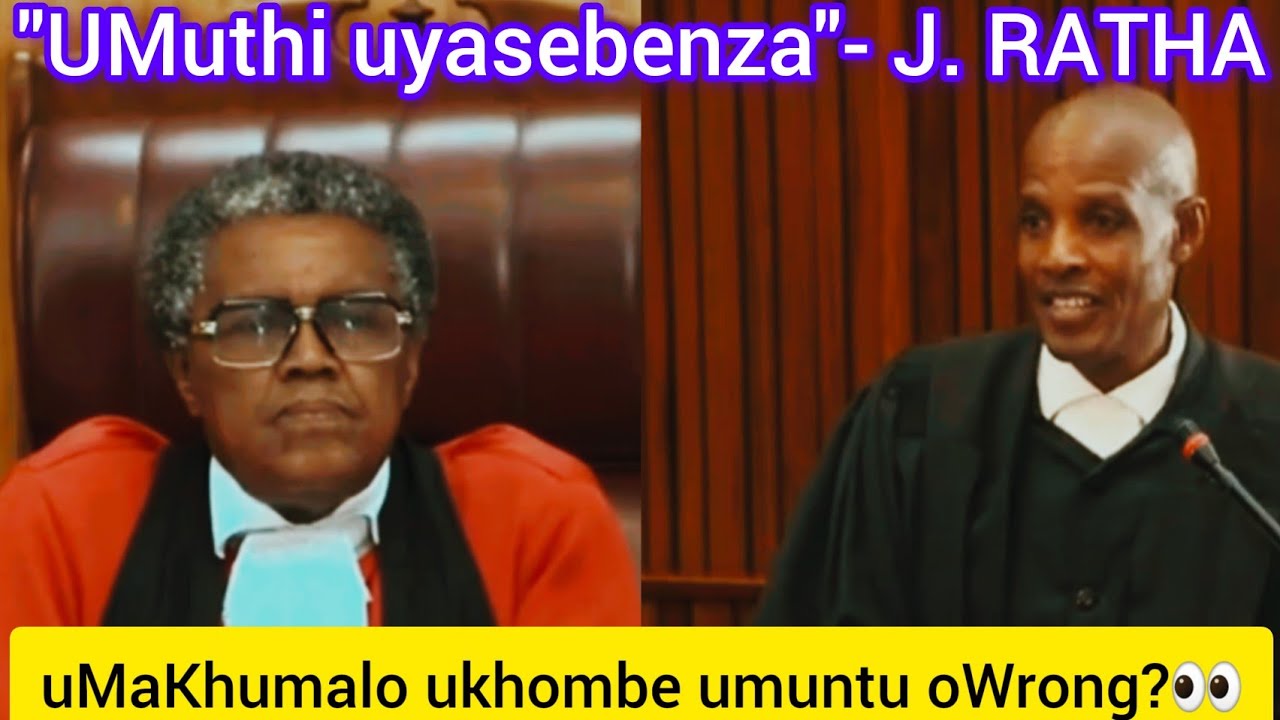 uJudge Ratha uthi umuthi uyasebenza| uMnisi eveze ukuthi uGininda ...