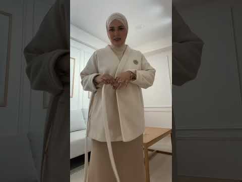 BU GÜNKÜ KOMBİNİM 🤍✨ #hijabtutorial #hijab #turbanmoda