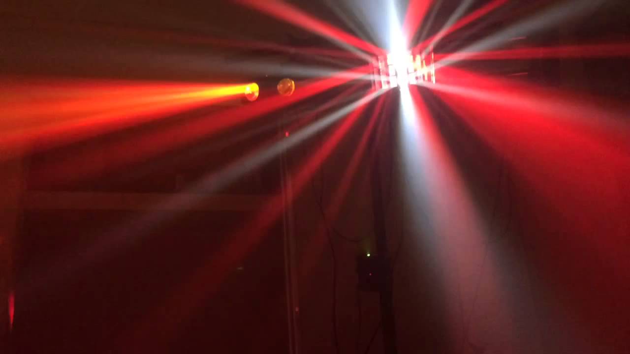 DMX DJ Party lighting setup demo - YouTube