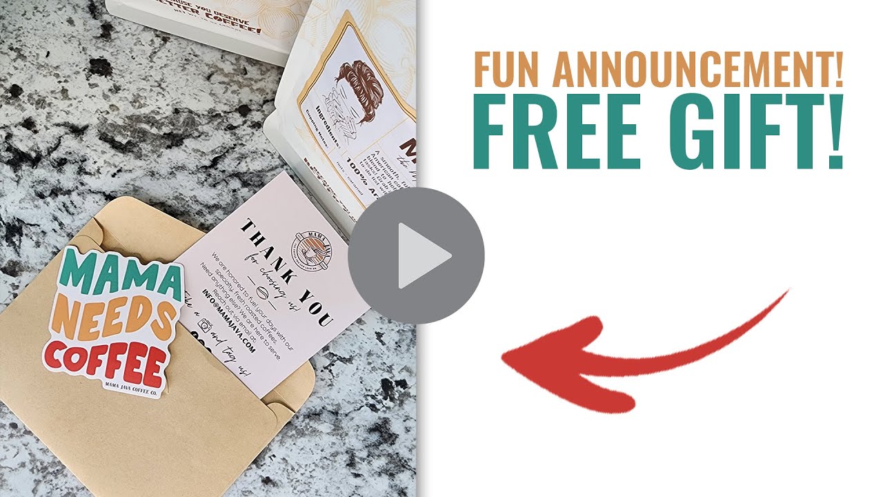 FUN ANNOUNCEMENT! (free gift with subscription) - YouTube