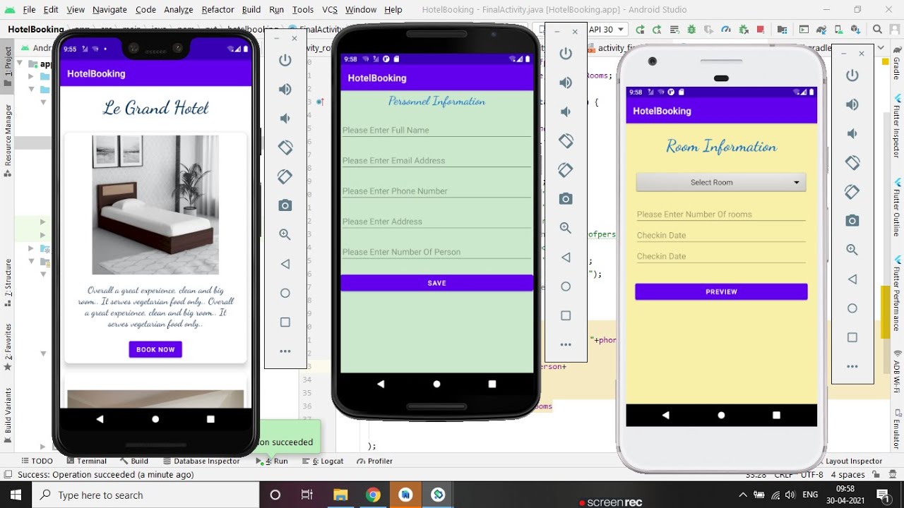 Part3 Hotel Booking App Android Studio - YouTube