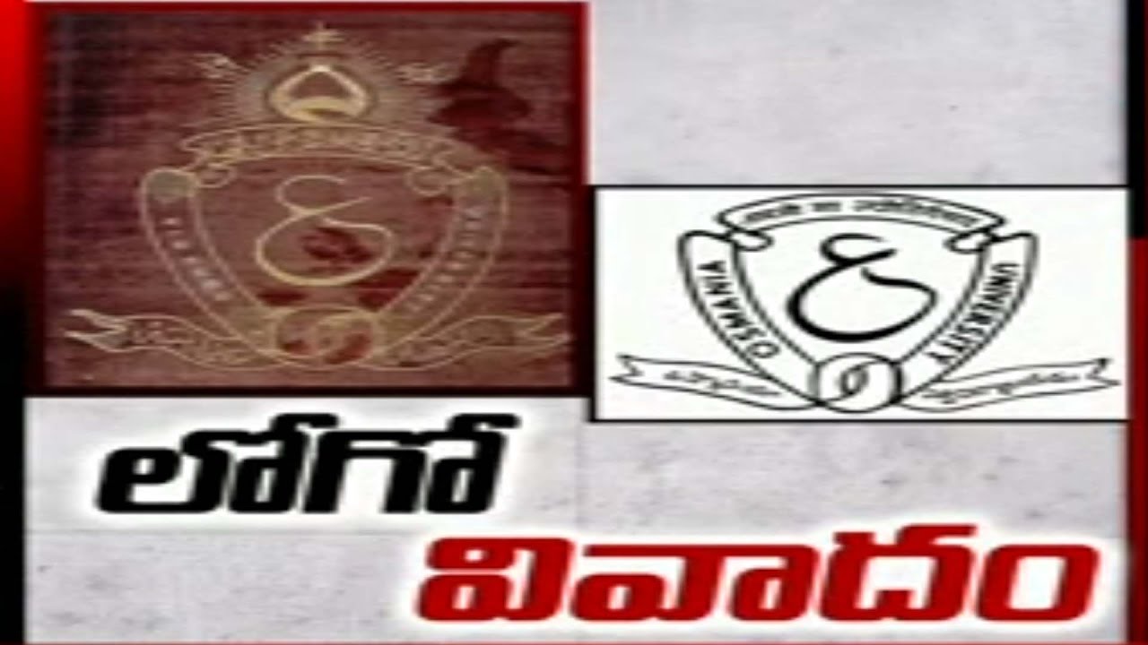 Dispute over logo at Hyderabad's Osmania University - YouTube