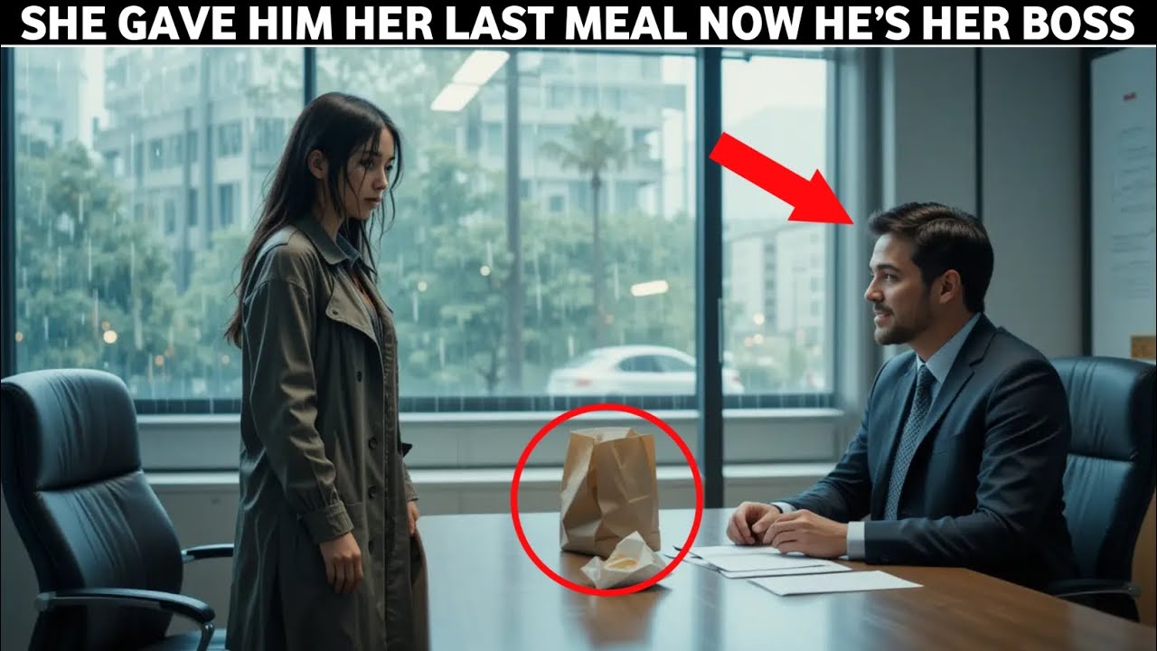 She Gave Her Last Meal to a Homeless Man—He Showed Up at Her Interview ...