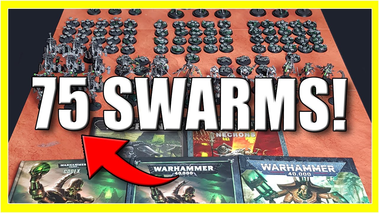 Necron Army Showcase 2023 - Fast Attack Surprise! - YouTube
