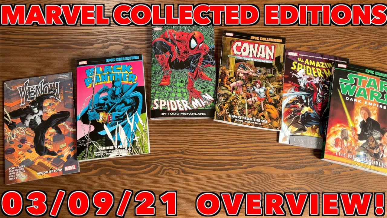 New Marvel Books 03/09/21 Overview! - YouTube