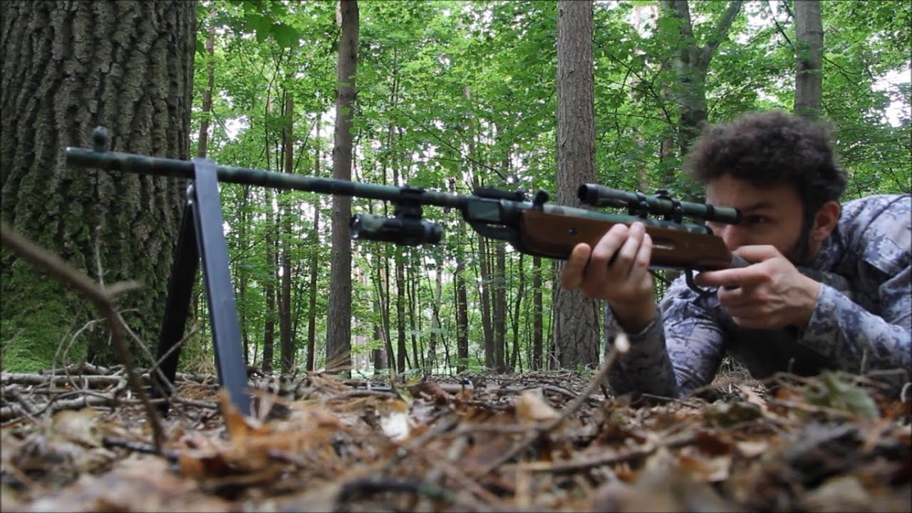 Air Rifle Target Practice Day Camp - YouTube