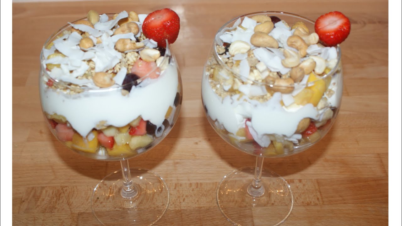 How to make fruit parfait #yoghurtparfait #fruitparfaitrecipe # ...