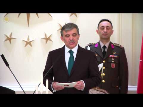 Cumhurbaşkanı Gül'den Gürcistan Cumhurbaşkanı Margvelashvili Onuruna Resmi Akşam Yemeği-20.01.2014