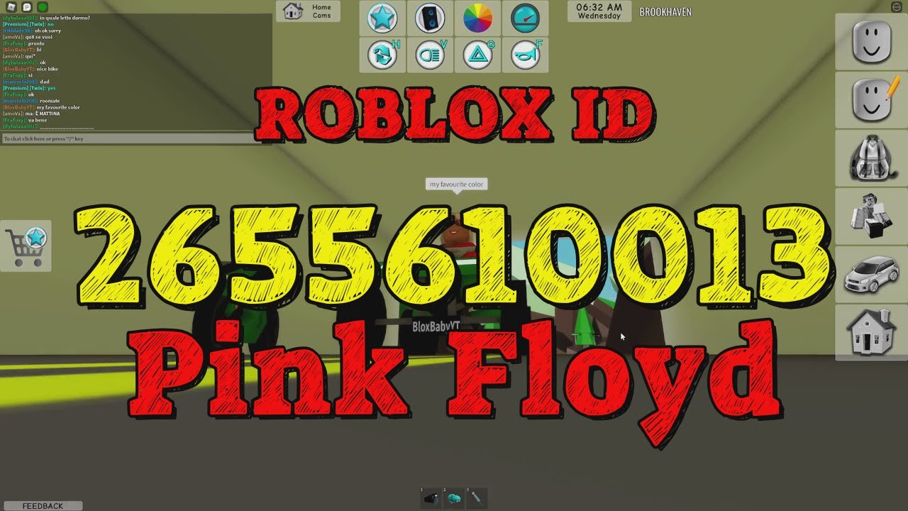 Pink Floyd Roblox Song IDs - YouTube