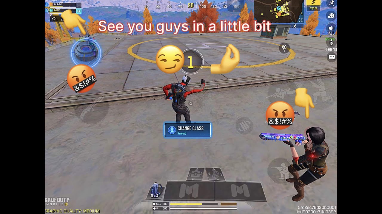 Toxic girl with her squad before the game start watch what happen later ...