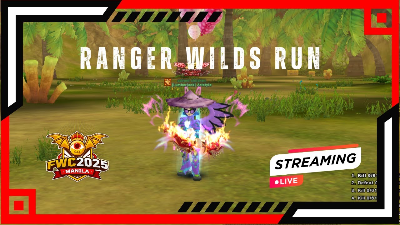 Flyff Universe | Ranger POV Wilds Run | Live 2025 (Mobile & PC MMORPG) - YouTube