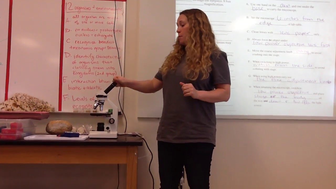 Microscope Safety and Use Tutorial - YouTube