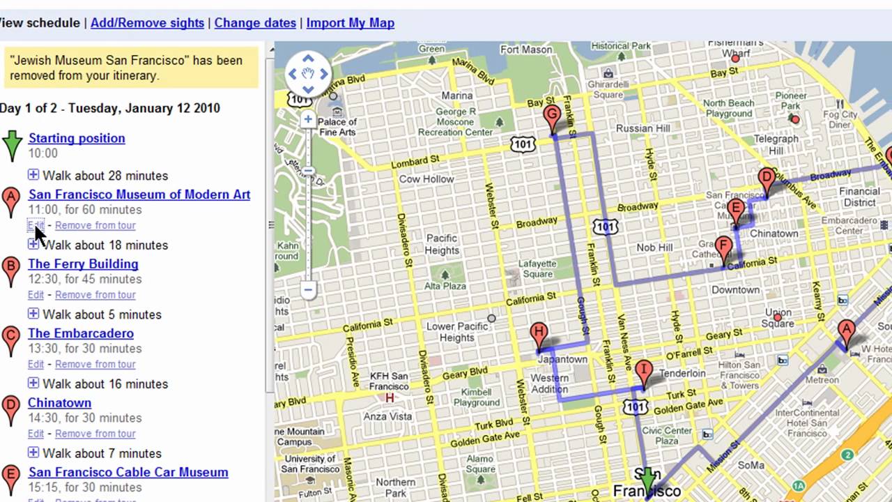 Screencast Tour of Google City Tours - YouTube
