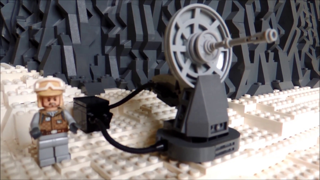 LEGO Star Wars MOC Hoth Turret - YouTube