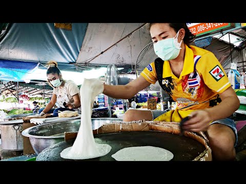 Geleneksel Tayland pazarının muhteşem rotti sayfası!!!