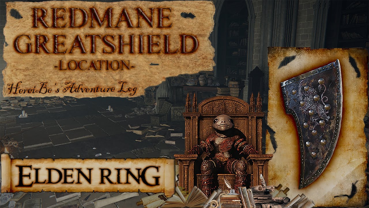 Redmane Greatshield Location | Elden Ring - YouTube