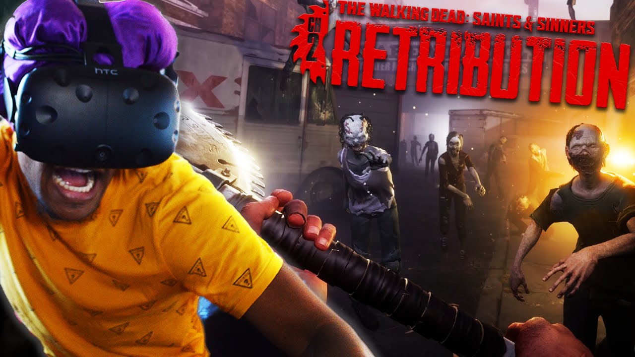 TRAPPED IN A BAR FILLED WITH WALKERS | TWD Saints & Sinners ...