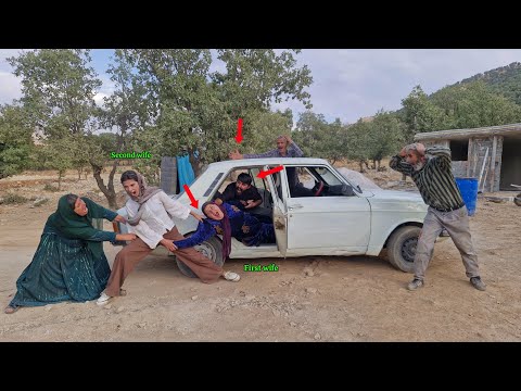 İlk eş ve kocası şehirden dönerler ve ikinci eş onlara saldırır.
