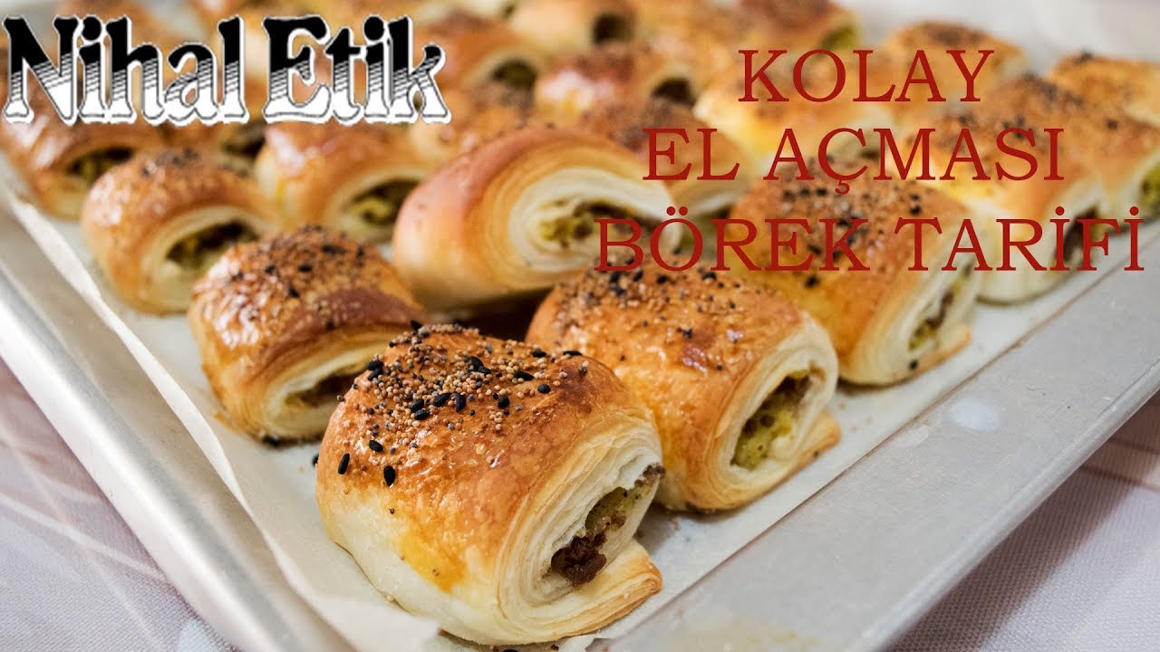 KOLAY MAYALI EL AÇMASI PATATESLİ BÖREK TARİFİ (MERDANE İLE BİLE ...