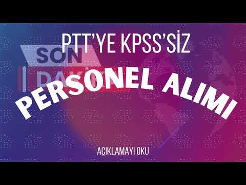 PTT KPSS'siz personel alımı yapacak: Evden çalışacak 2025