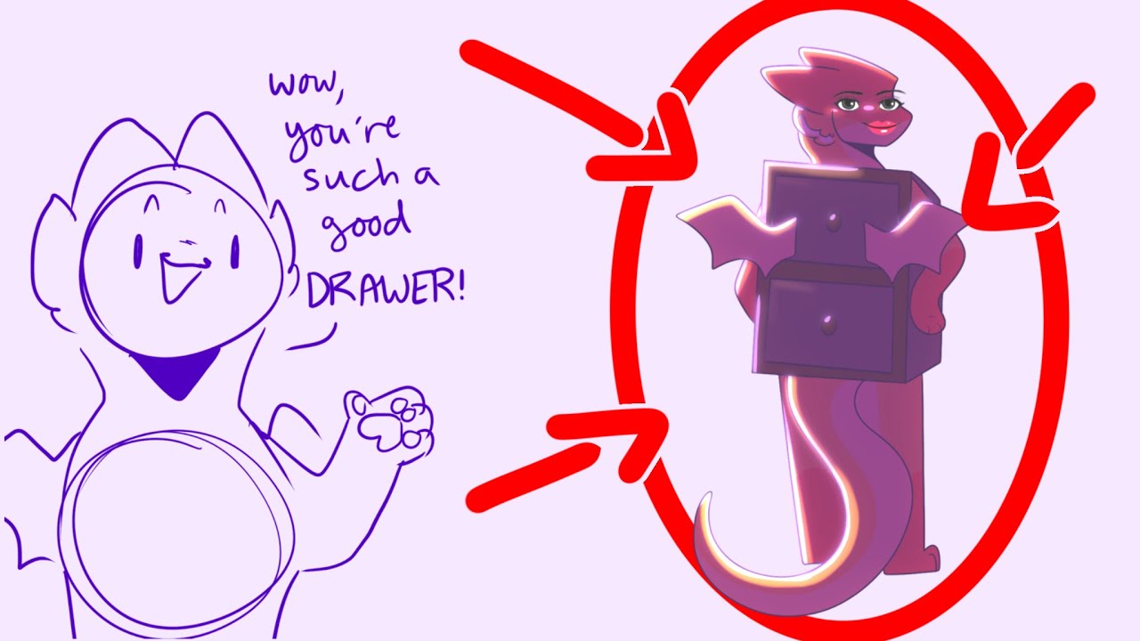 When someone says “you’re such a good DRAWER” - YouTube