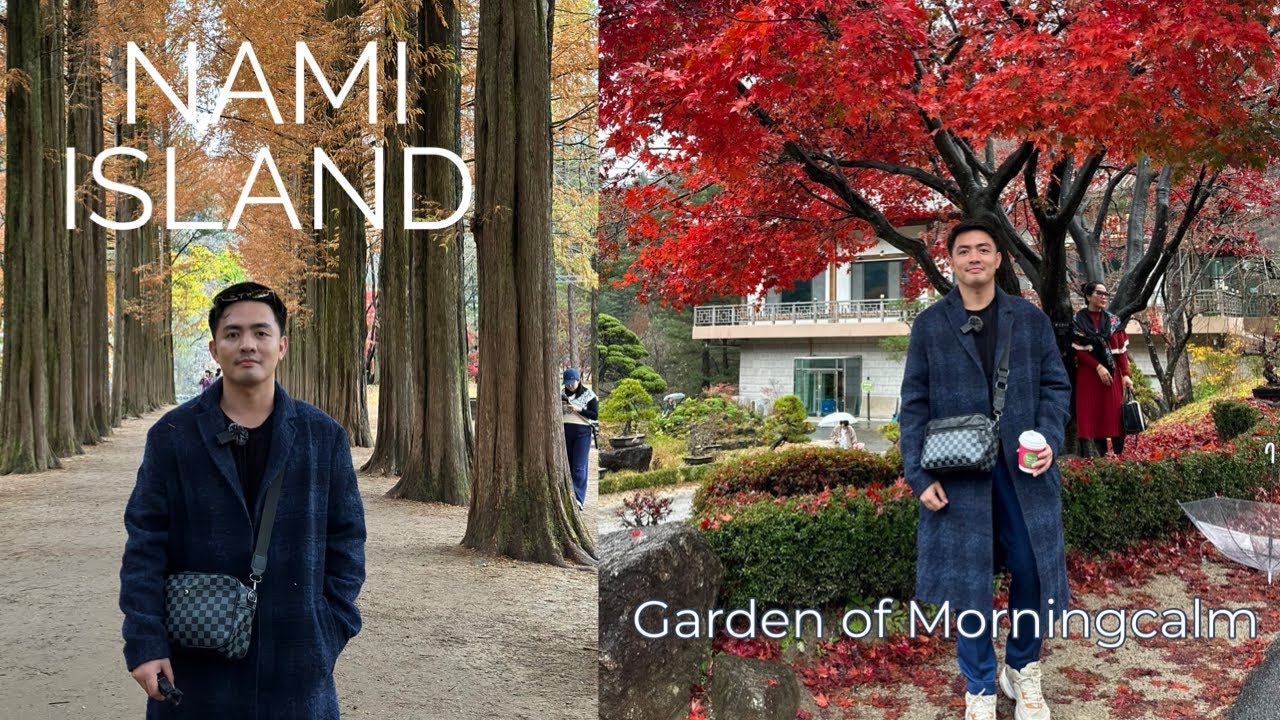 Korea Vlog 4: NAMI ISLAND + GARDEN OF MORNING CALM - YouTube