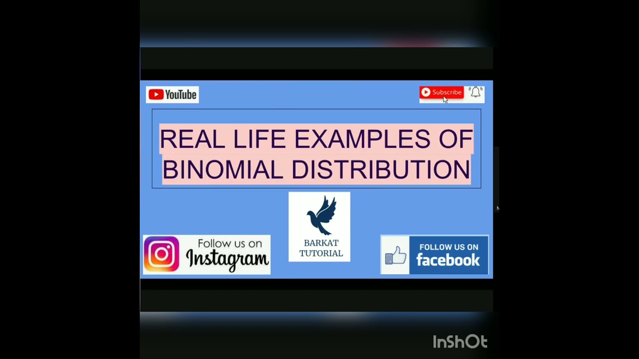 Commerce Binomial Distribution Real Life Example YouTube Commerce Binomial Distribution Real Life Example YouTube