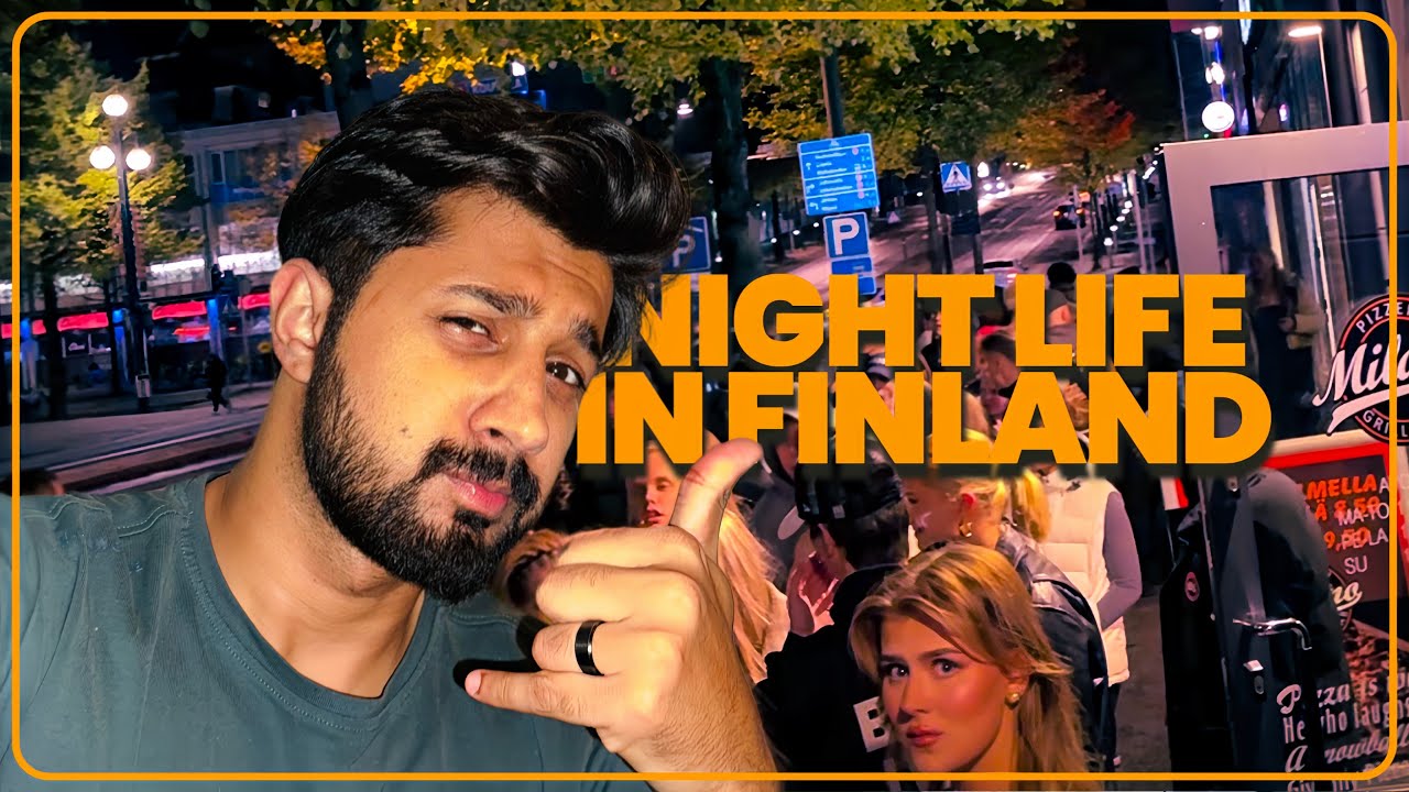 Night life in FINLAND | CINEMA in University | Cars in Europe - YouTube