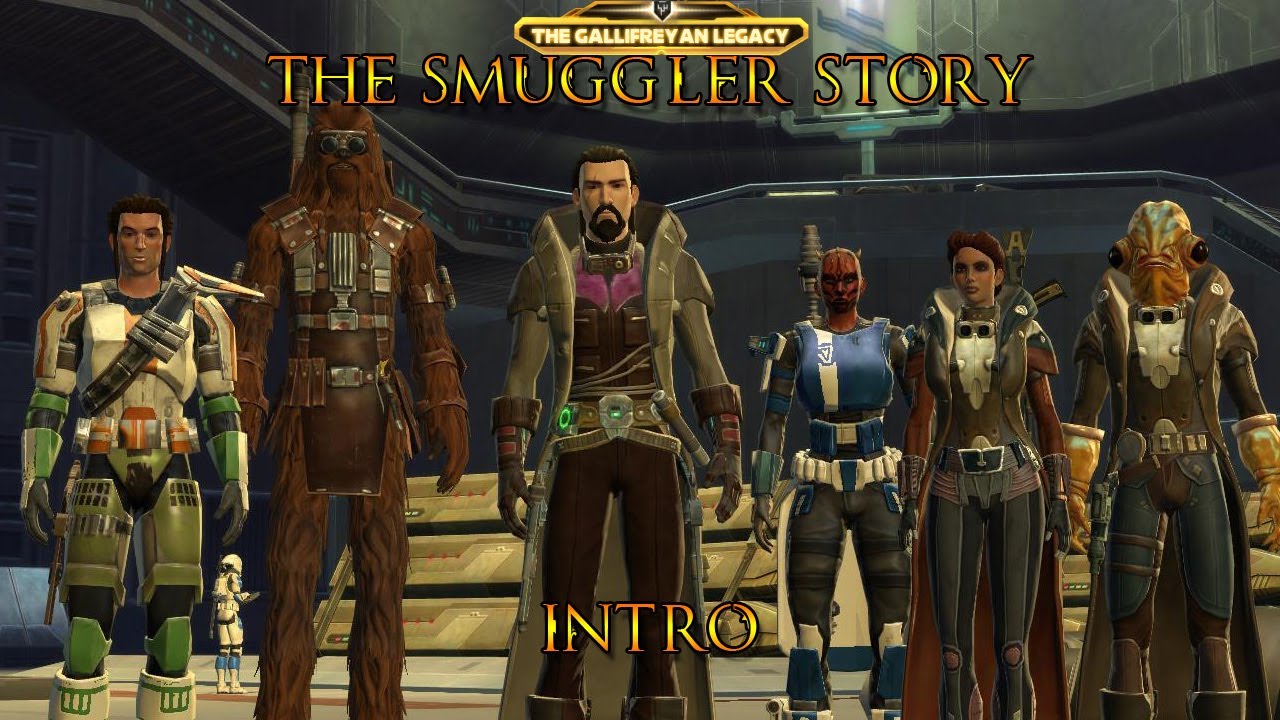 SWTOR Smuggler Class Story Intro - YouTube