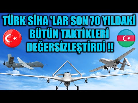 TÜRK SİHA 'LAR SON 70 YILDAKİ BÜTÜN TAKTİKLERİ DEĞERSİZLEŞTİRDİ !!