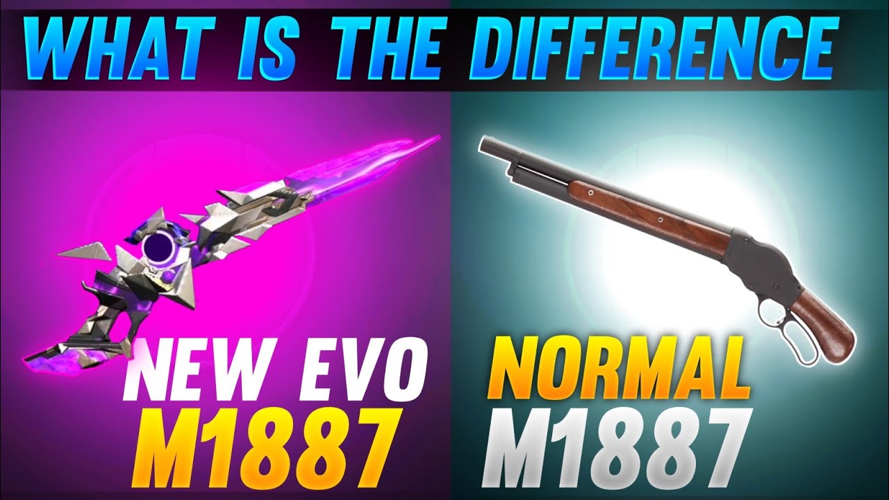 M1887 WITHOUT SKIN VS EVO M1887 SKIN | EVO M1887 AVAILABILITY TEST ...