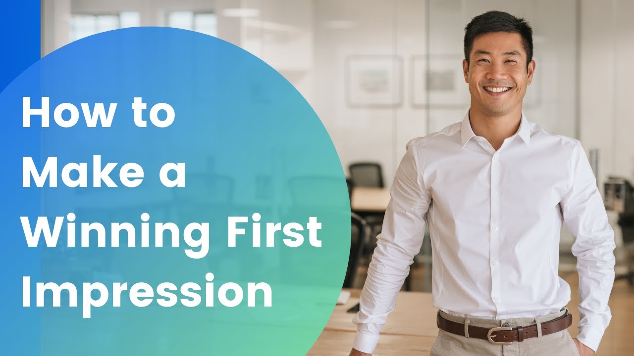 The Winning First Impression in 52 Seconds - YouTube