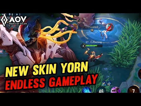 AoV : NEW SKIN YORN ENDLESS GAMEPLAY - ARENA OF VALOR - YouTube