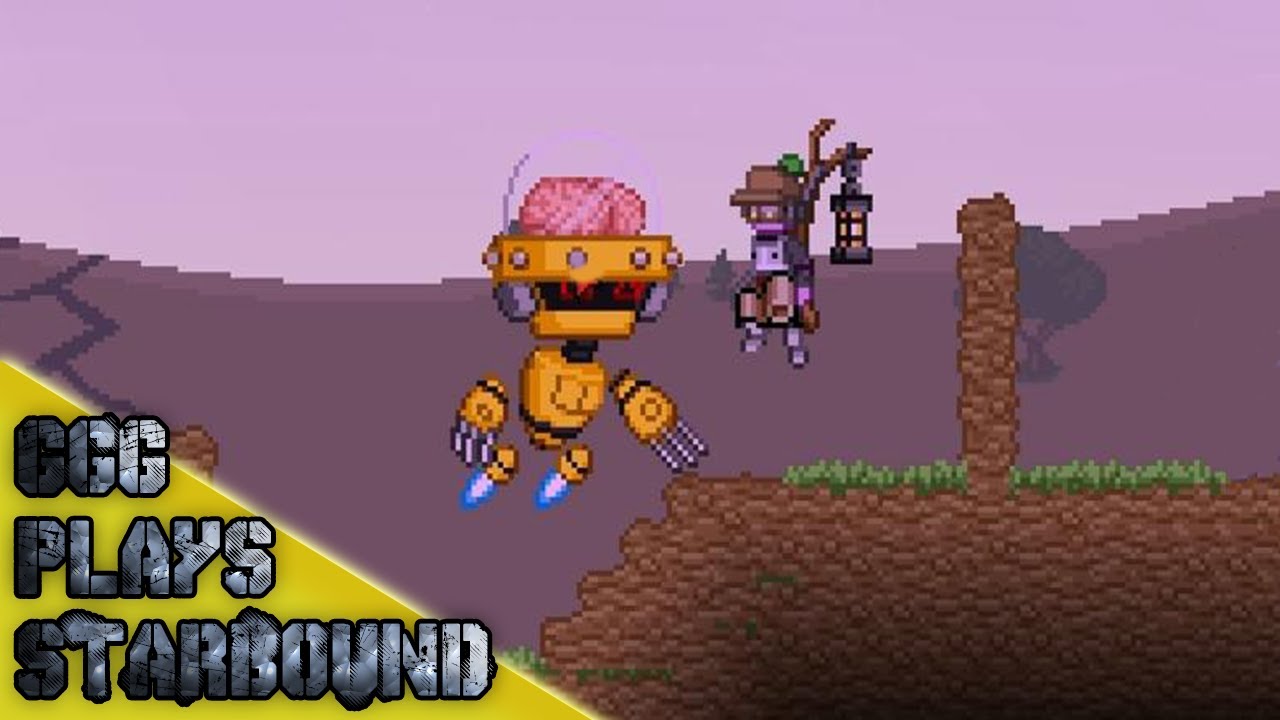 Starbound: Ep05 :: Boss fight! - GoldenGribGaming - YouTube