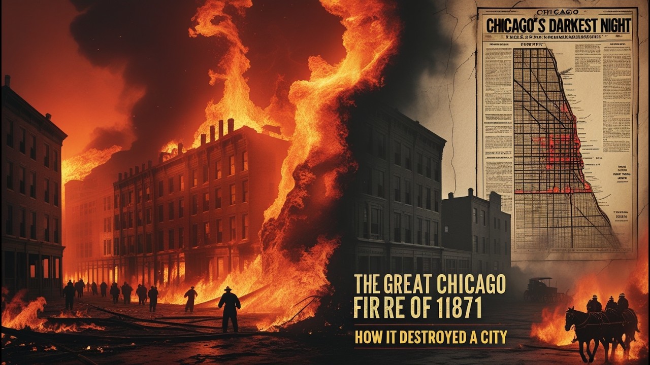 The Great Chicago Fire of 1871 | 5 Minute World History - YouTube