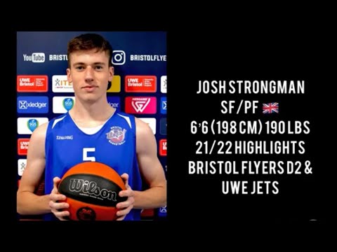 Joshua Strongman - Basketball Highlights 21/22 - YouTube