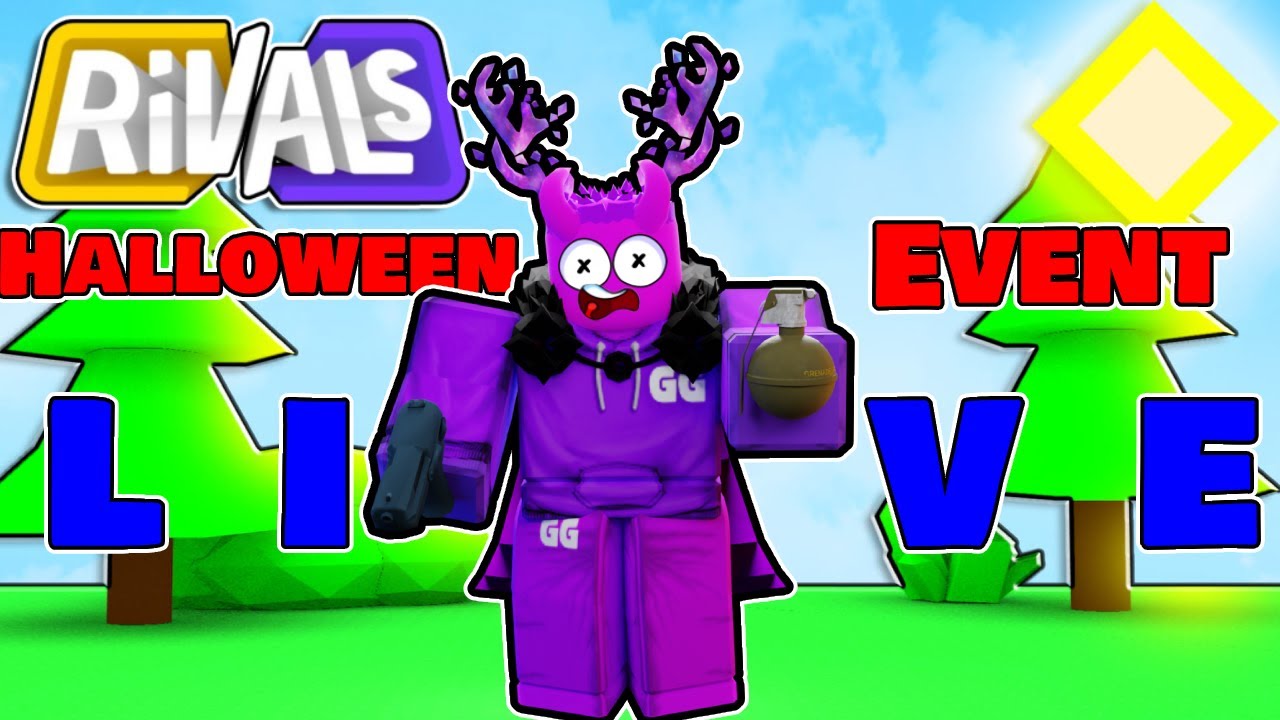 🔴Roblox Rivals HALLOWEEN EVENT LIVE!!🔴 (COME HANG!!) - YouTube