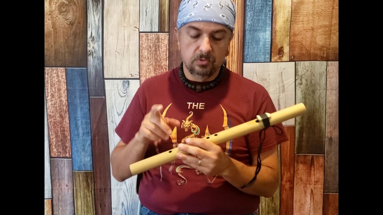 How to Play the Native American Flute in Under 10 Minutes! EASY! Lesson ...