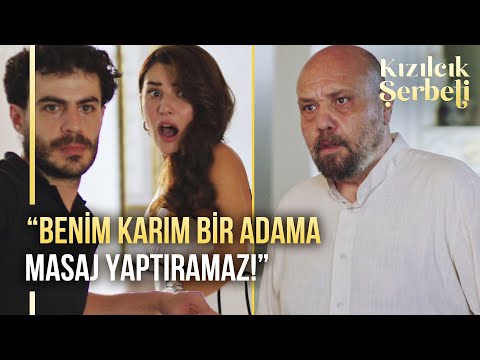 Abdullah, Işıl’ı masaj yaptırırken görünce çıldırdı! | Kızılcık Şerbeti 105. Bölüm