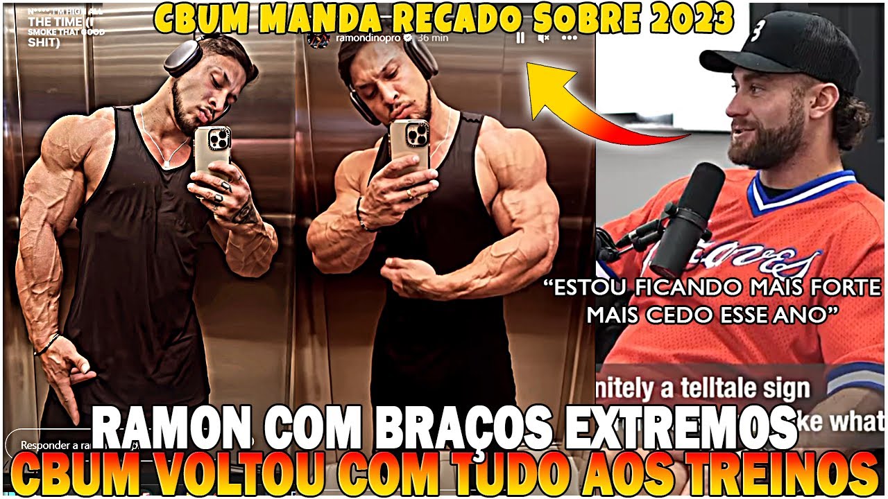 RAMON APARECE COM BRAÇOS AINDA MAIORES E CBUM MANDA RECADO PARA SEUS ...