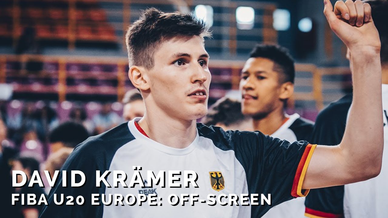 David Krämer bei der FIBA U20-Europameisterschaft 2017: off-Screen ...