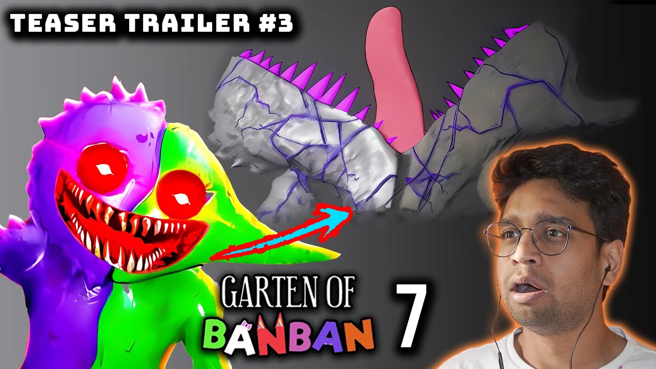 Bittergiggle is now More Scary Monster || GARTEN OF BANBAN 7 Official ...