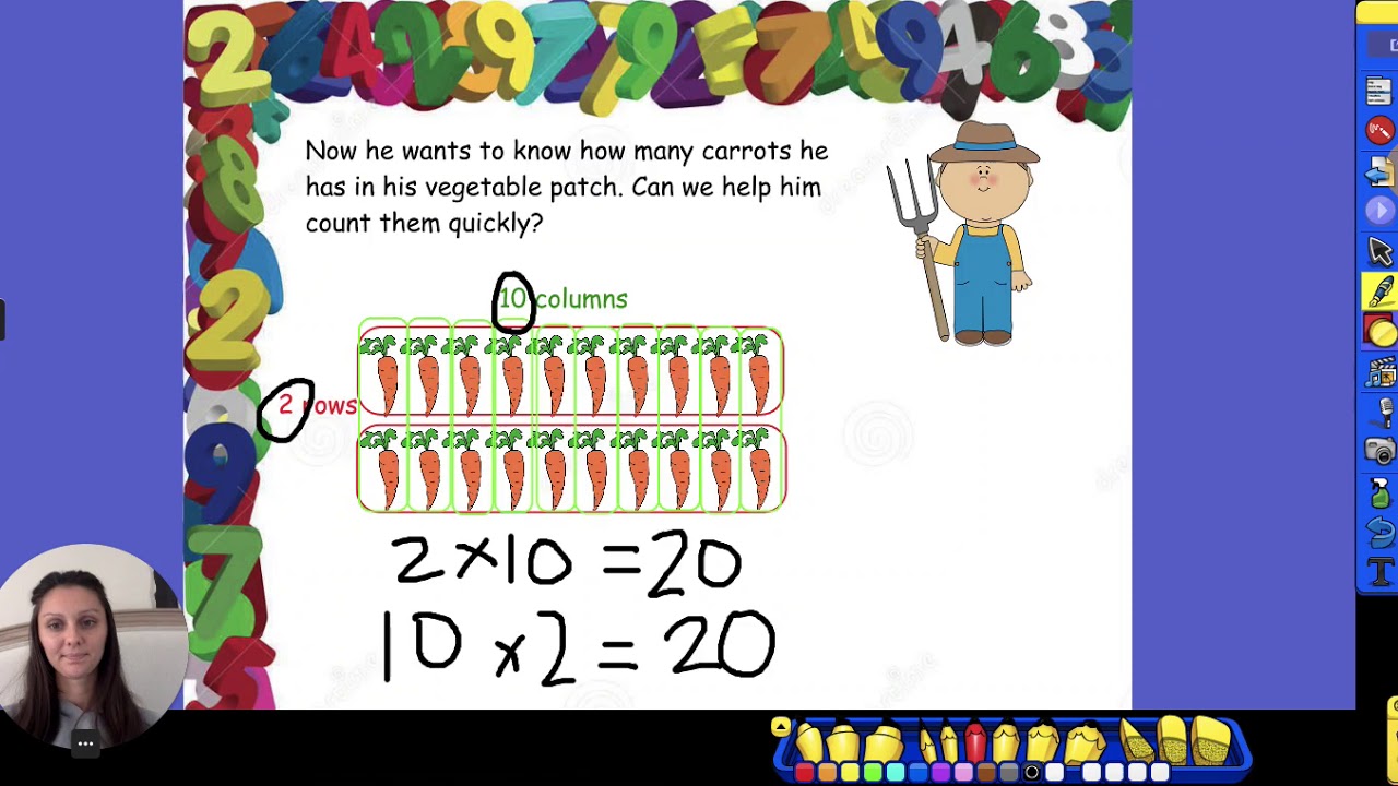 Tuesday Maths Week 9 Arrays - YouTube