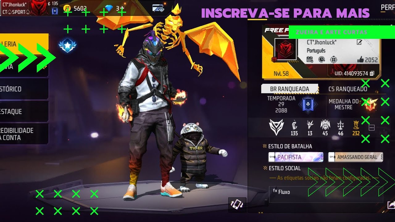 ((FREE FIRE INSANO)) - YouTube