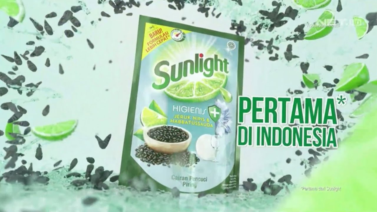[TVC] Iklan Sunlight Habbatussauda & Jeruk Nipis Baru Pertama di ...