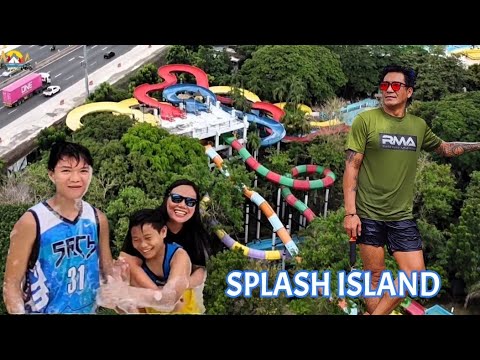 Water Park Adventure sa Splash Island - YouTube